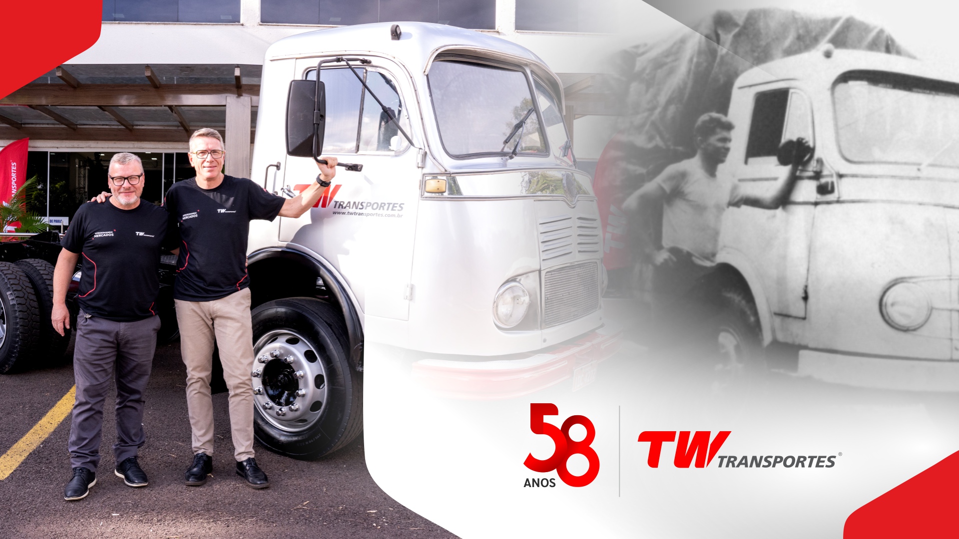 TW 58 ANOS | TW Transportes